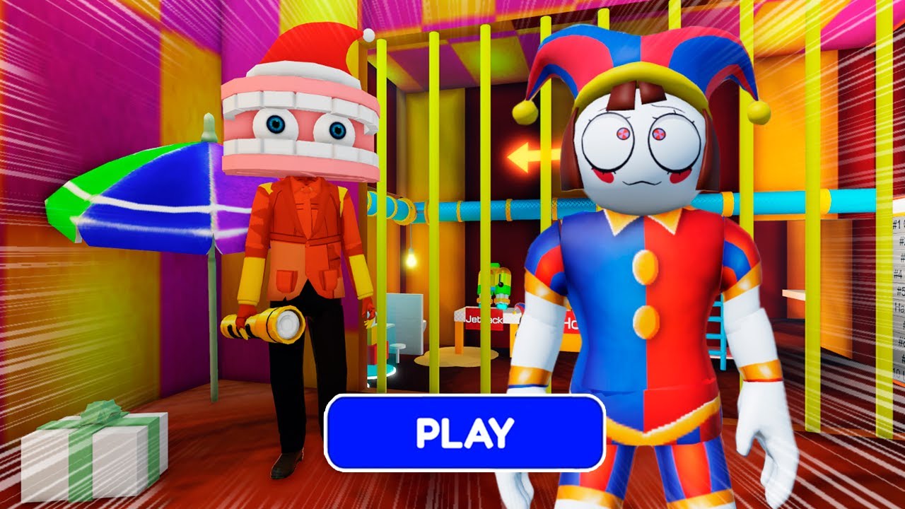 AMAZING CIRCUS PRISON RUN Obby New Update Roblox - All Bosses Battle ...