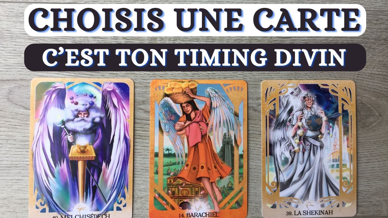 💫C'est le TIMING DIVIN pour toi d'entendre ce Message 💫 Choisis une ...