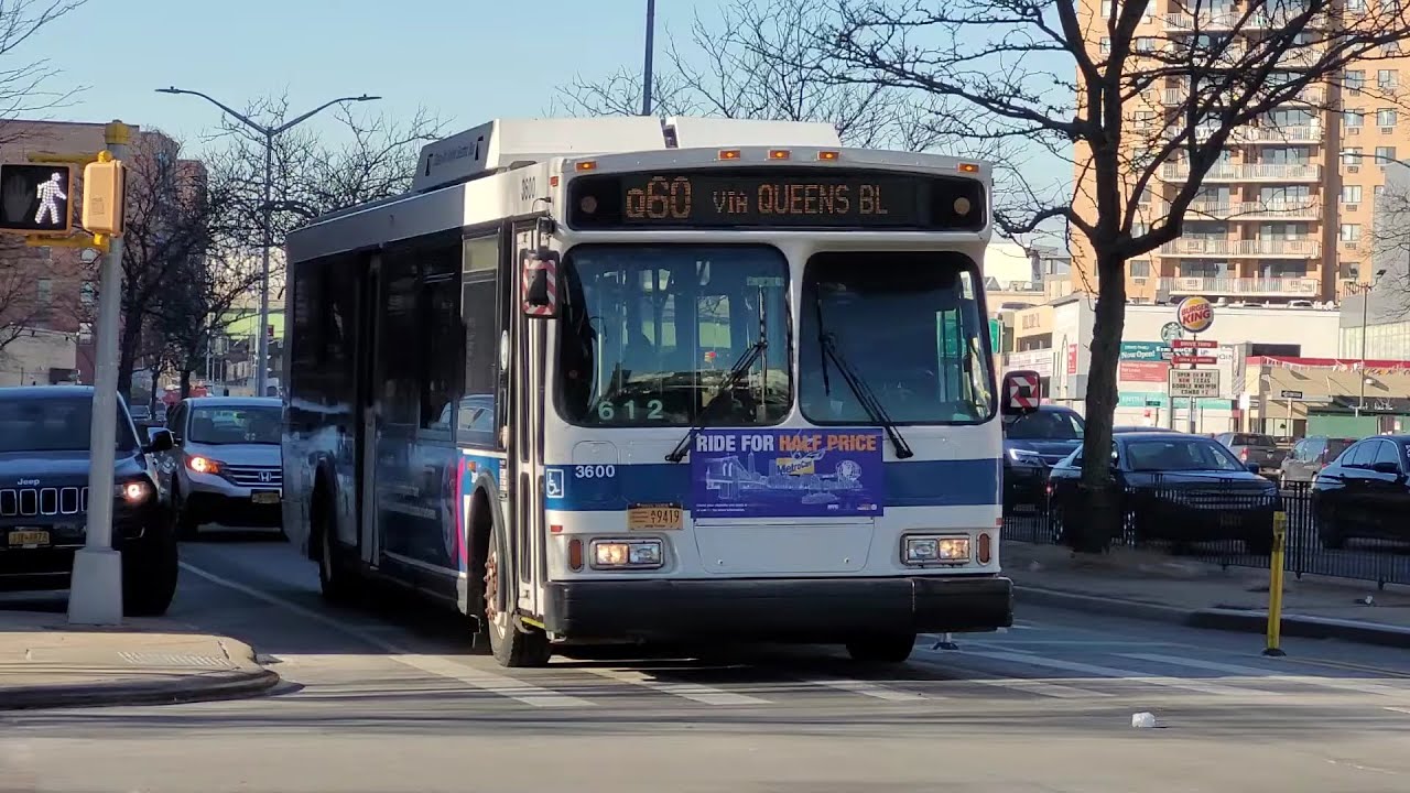 MTA Bus Company: 2007 Orion VII OG HEV Bus 3600 On The Q60 At Queens ...