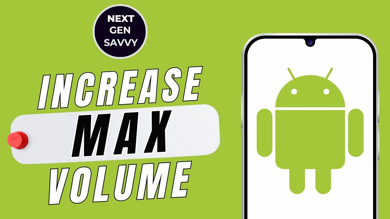 How To Increase Max Volume On Android - YouTube