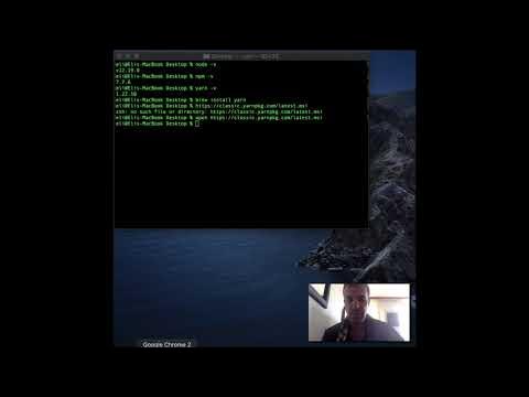 Integrating d3.js with React - React + D3 Hello World - Setting up the environment - YouTube