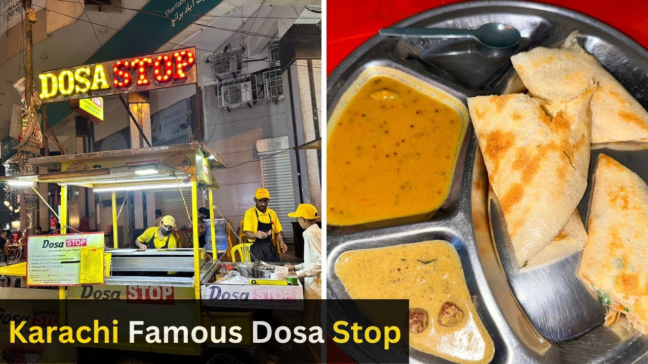 Karachi Most Famous Dosa | Nutella Chocolate & Chicken Cheese Dosa ...