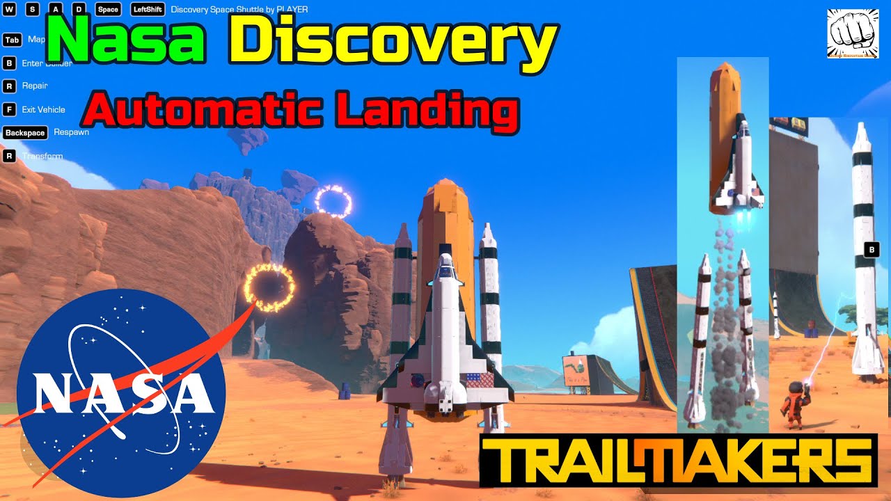 NASA DISCOVERY SPACE SHUTTLE IN TRAILMAKERS | Gusund HG - YouTube