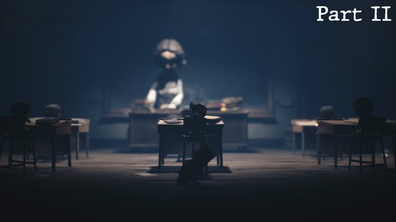 Little Nightmares II | The Scary Teacher and Her Bully Students! | No ...