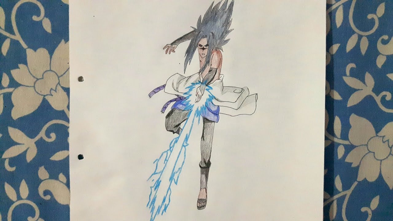 Drawing Sasuke Curse Mark Second Stage - Naruto Shippuuden - Speed ...