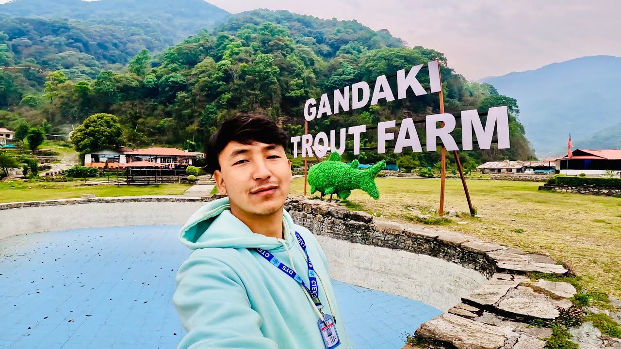 Bhujung khola ll Gandaki Trout Farm ll 2K80 - YouTube