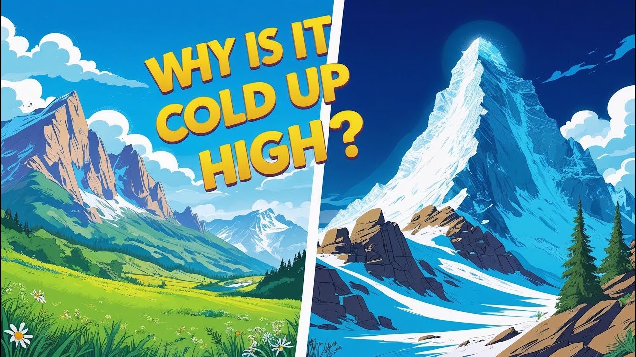 🌍 Why is it Cold When Height Increases? | Amazing Planet Explainer ...