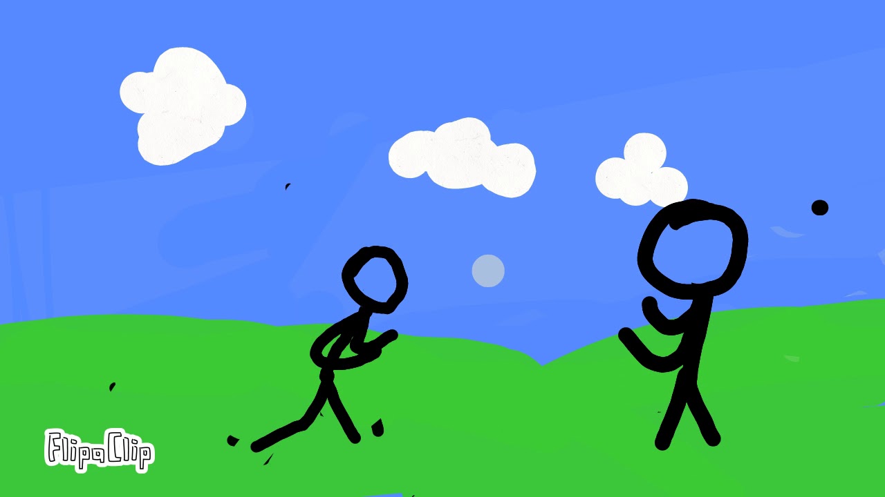 Stick figure battle - YouTube