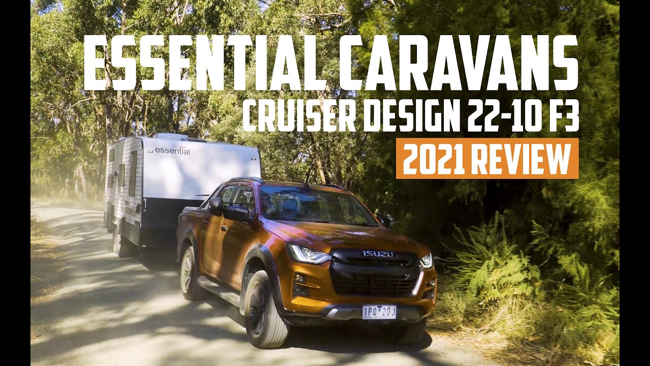 Essential Caravans Cruiser Design 22-10 F3 | 2021 Review - YouTube