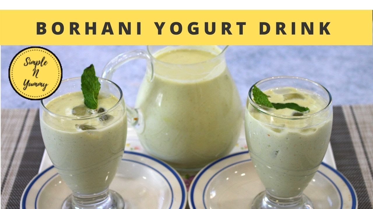 BORHANI - BACHELOR FRIENDLY YOGURT DRINKS 😅 - YouTube