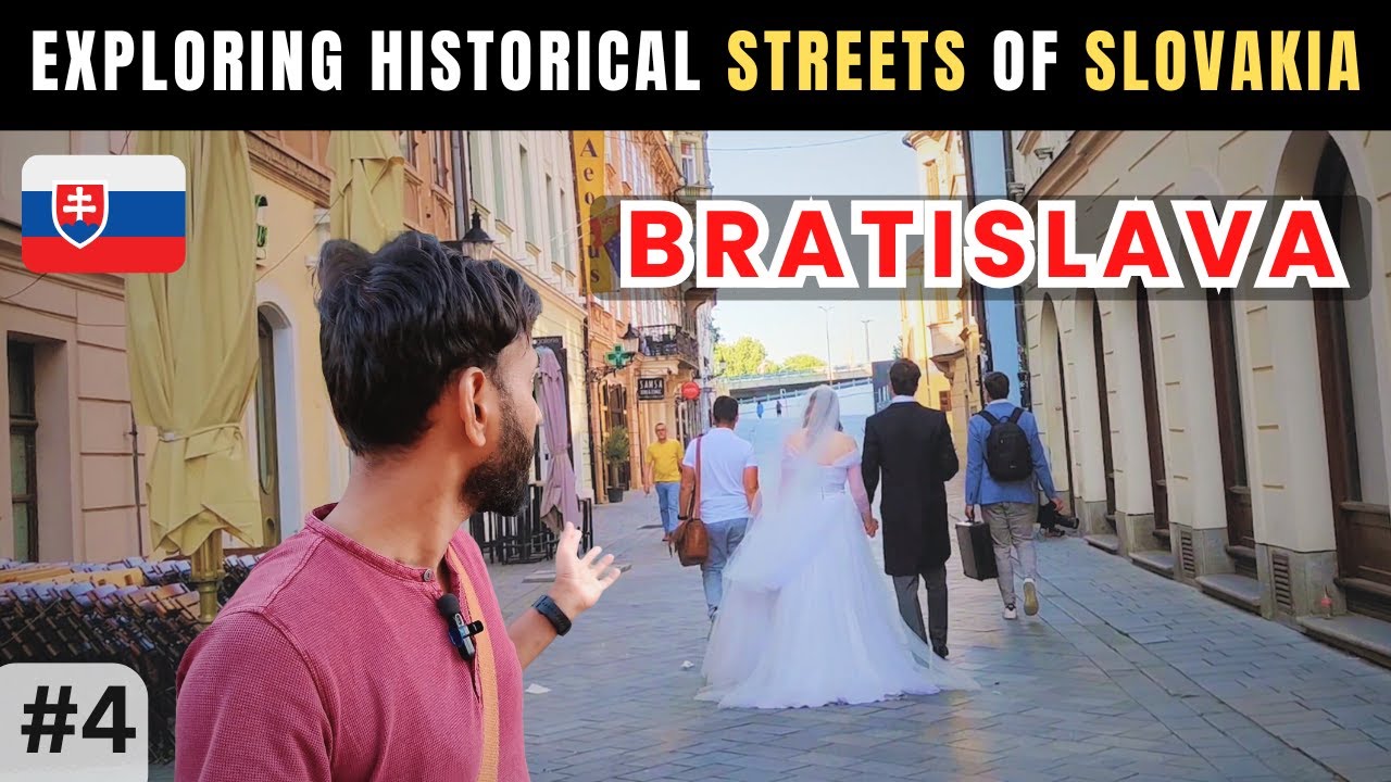 Exploring Historical Streets of Slovakia 🇸🇰 | Budapest to BRATISLAVA ...