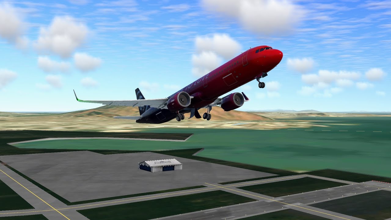 RFS Training Server| Alaska Airlines A321-253N neo | San Francisco to ...