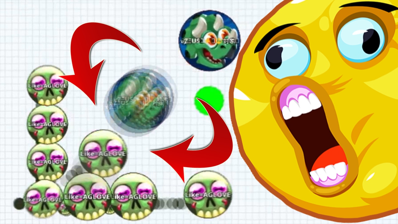 Agar.io Animation Skin Epic Team Dominating Agar.io Best Moments Mobile! - YouTube