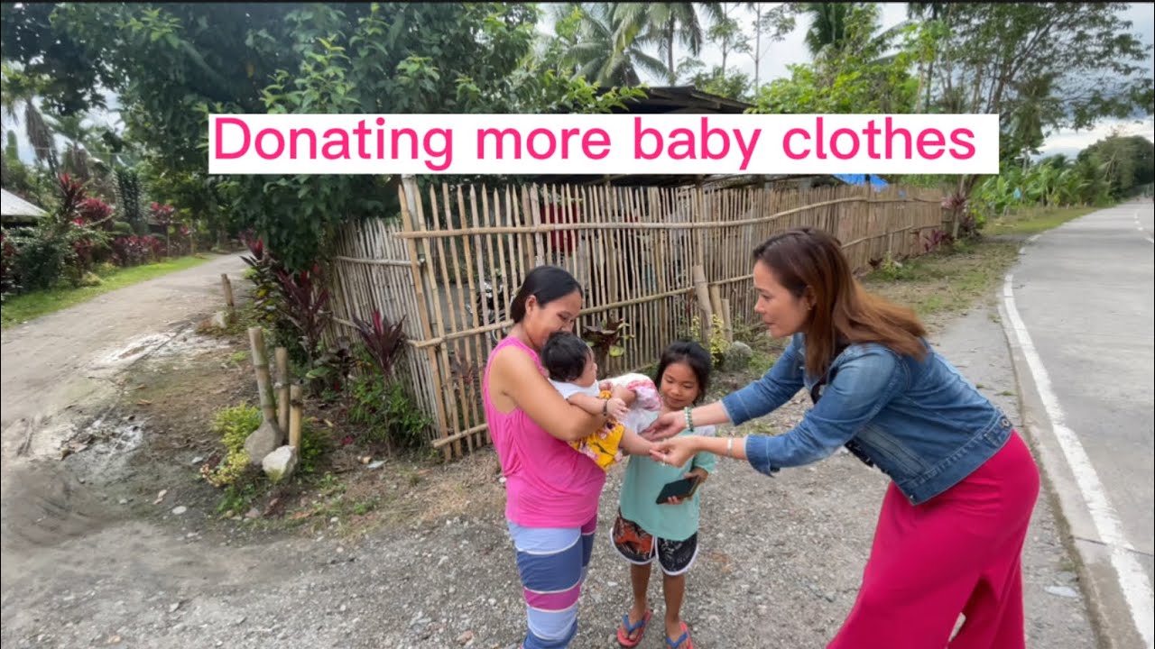 Donating More Baby Clothes | Caring for Others | @mommybing1121 - YouTube
