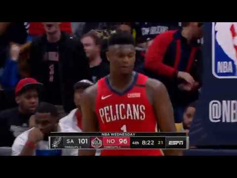 Zion Williamson 3 dakikada üst üste 17 sayı atıyor. Kaan Kural'ın tepkiler muazzam. ( FULL HD )