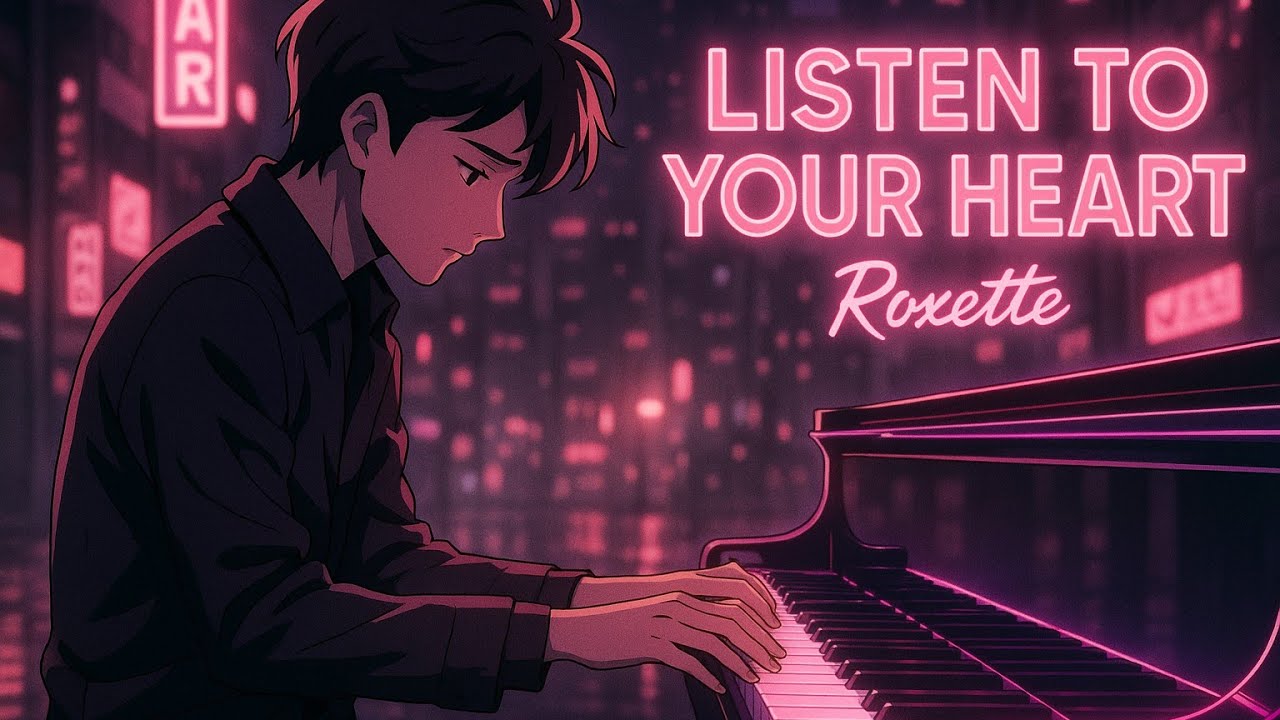 Roxette - Listen To Your Heart Synthwave Piano Cover - YouTube