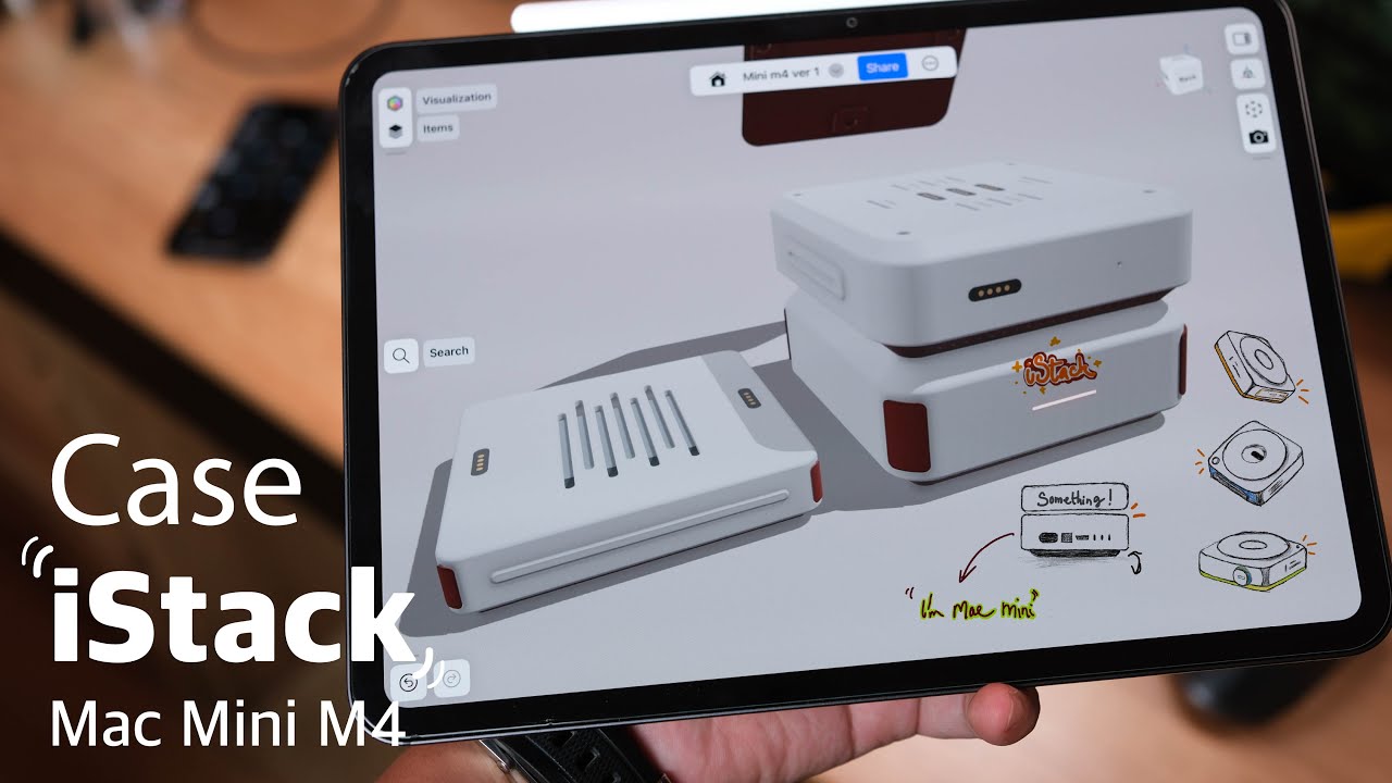 Thiết kế Case cho Mac Mini M4 phong cách Stackable | iStack - Tập 4 ...