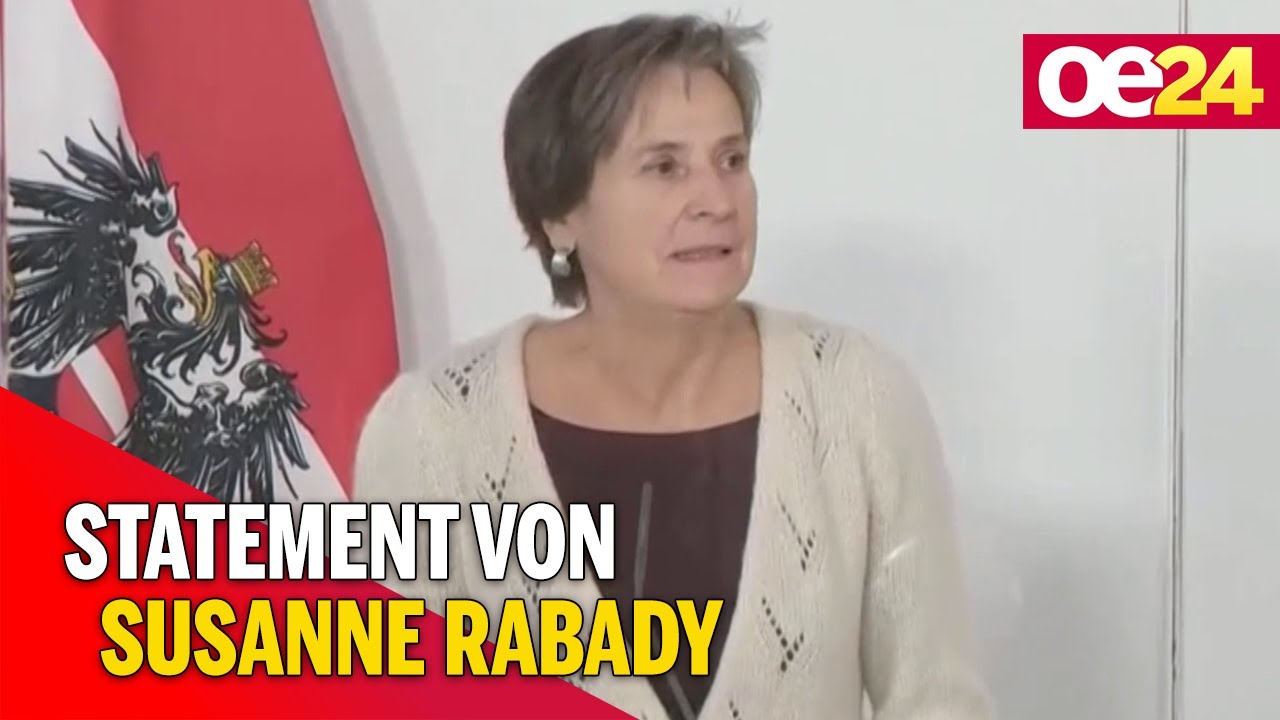 Harter Lockdown: Statement von Susanne Rabady - YouTube