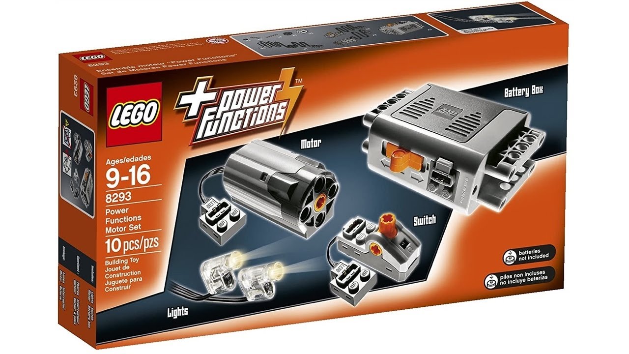 LEGO Technic Power Functions Motor Set 8293 Building Kit - YouTube