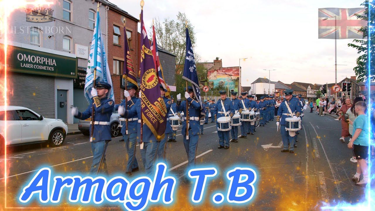 Armagh True Blues @ E B P B Parade, 11th May 2024 - YouTube