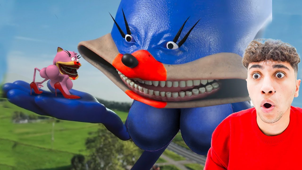 SHIN SONİC VS SHIN AMY GERÇEK HAYATTA !! (Kameralara Yakalandı) - YouTube