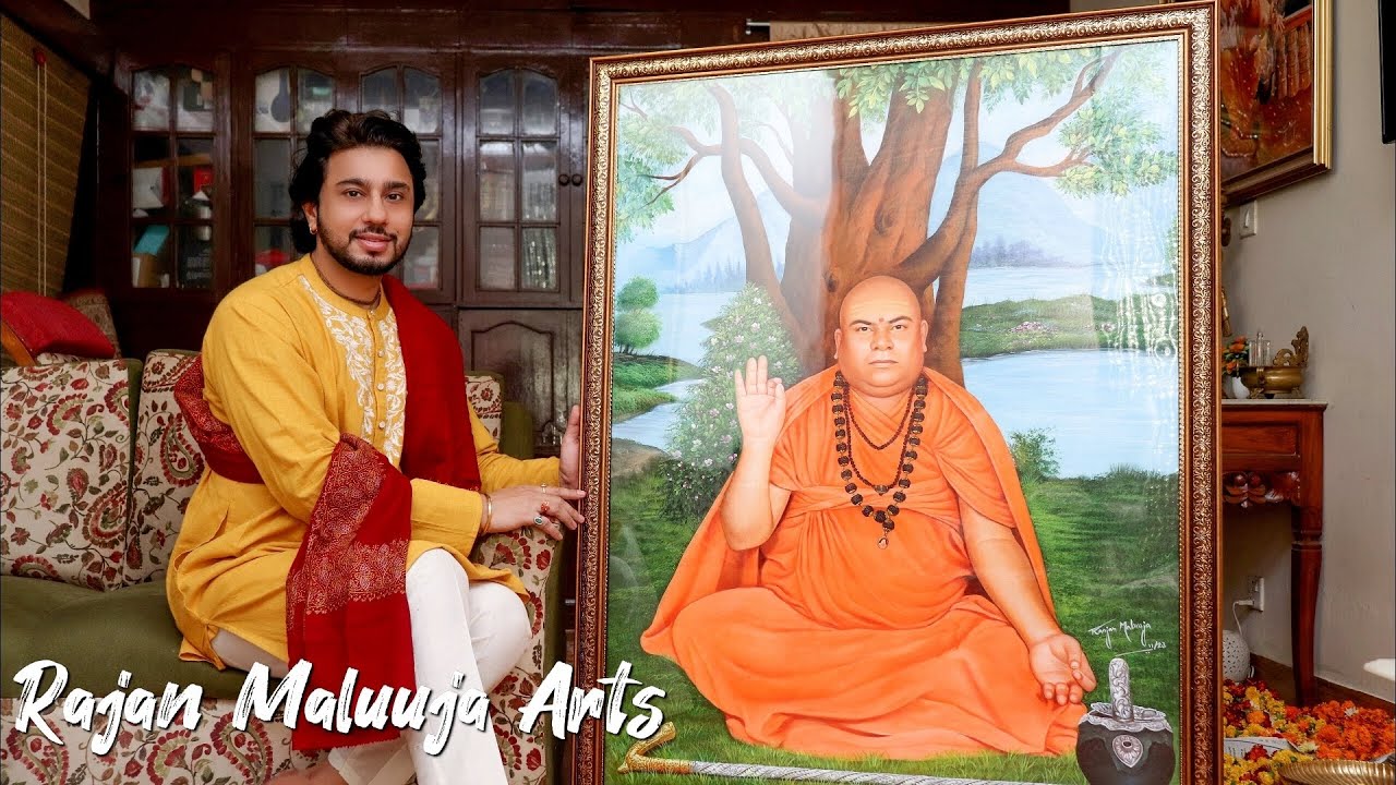 Guru Maharaj painting #guruji #guru #maharaj #maharaji #swami #swamiji ...