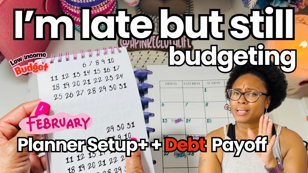I'm Late but still budgeting | Debt and Bills | Budget Setup for ...