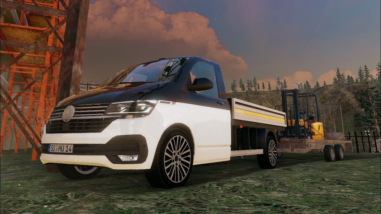 Van delivery in Truck and Logistics Simulator ( Game Play ) - YouTube