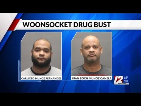 Two men arrested in major Woonsocket drug bust - YouTube