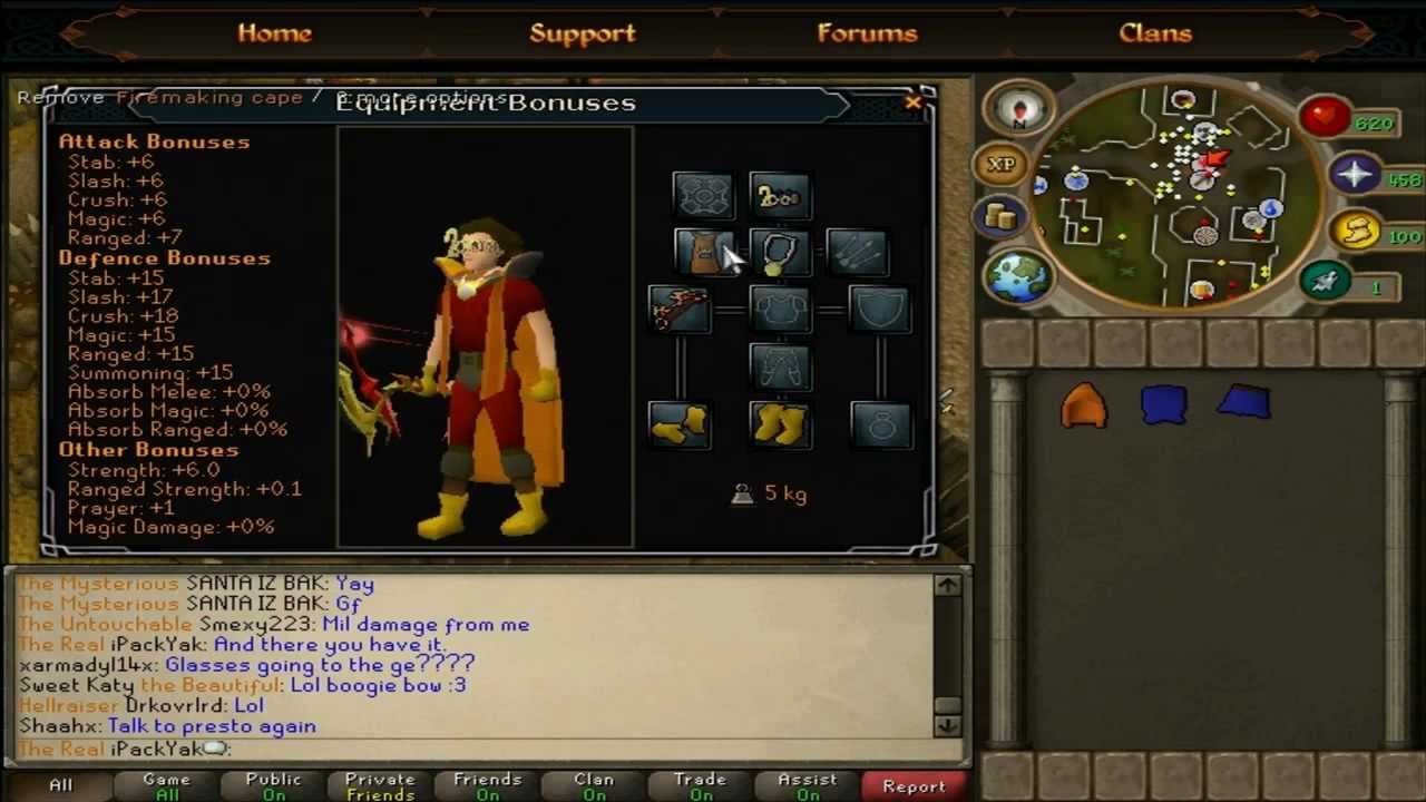Runescape - How to get Boogie Bow and 200m glasses - YouTube