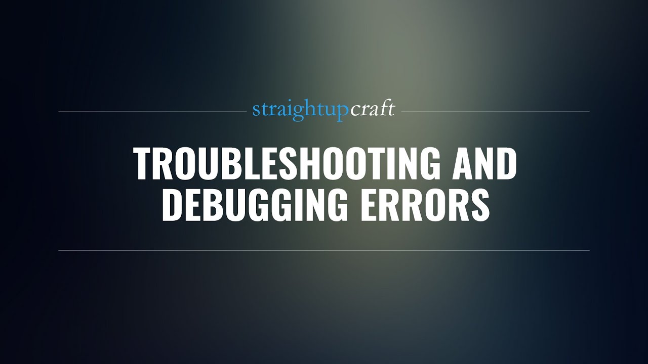 Troubleshooting And Debugging Errors Php Youtube