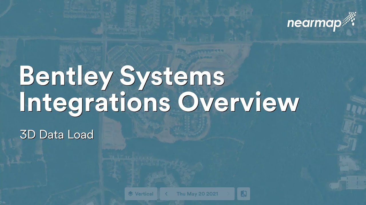 Bentley Systems — Loading Nearmap 3D Data - YouTube