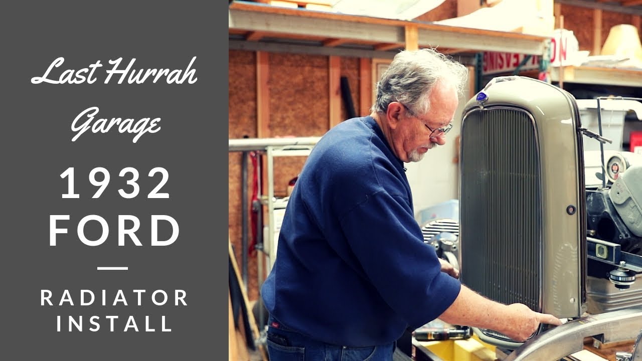 1932 Ford Five Window Coupe | Grill Shell & Aluminum Radiator ...