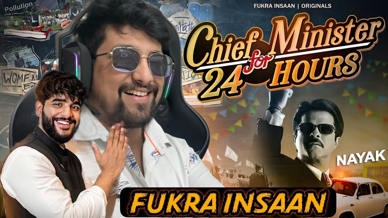 I Became Chief Minister for 24 HOURS Reaction | Fukra Insaan | Ajay ...