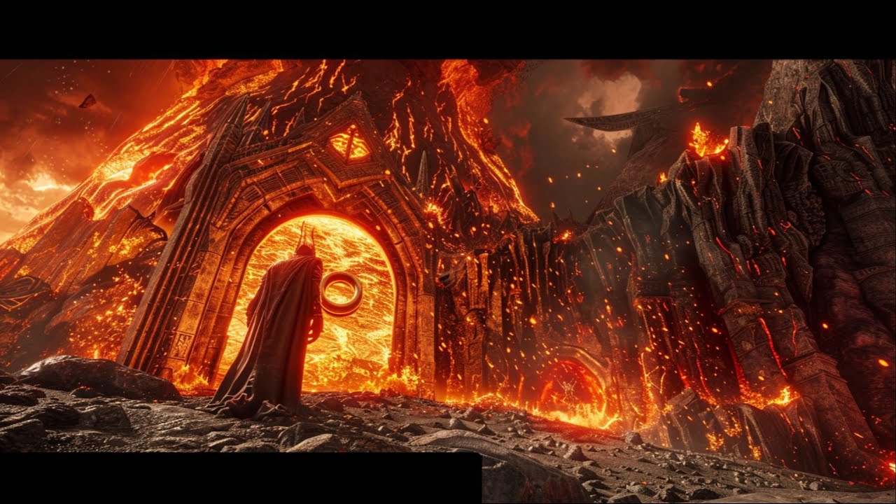 "The Lord of the Rings" Sauron forges the One Ring in Mordor - YouTube
