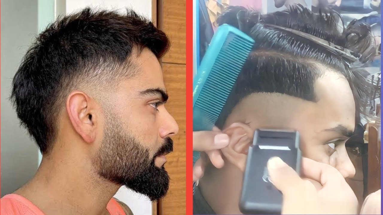 Virat Kohli hairstyle ️ new hair style new hair cut 2023🌹 - YouTube