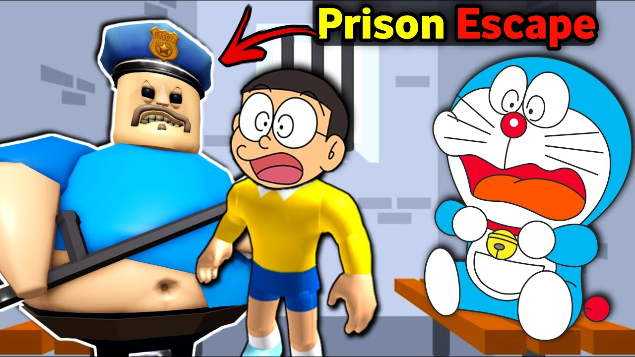 Doraemon And Nobita Escaped Prison 😱 - YouTube