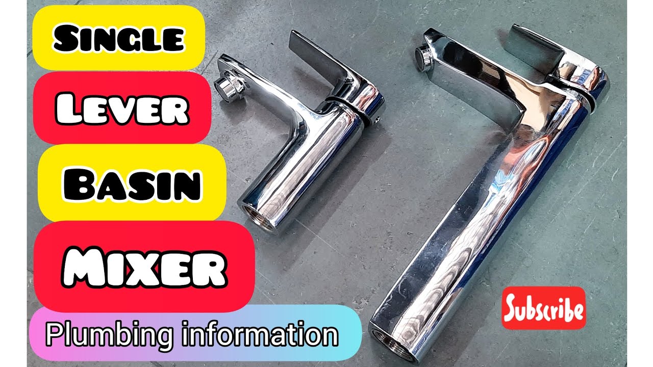 Single Lever Basin Mixer | Application of Short and Long Length Basin ...