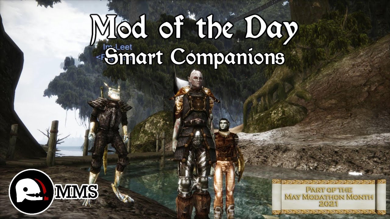 Morrowind Mod of the Day EP90 - Smart Companions Showcase - YouTube
