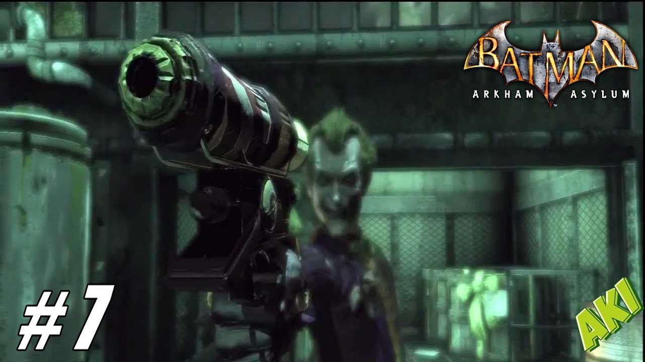 Batman Arkham Asylum # 7 Crazy Clown again (HD) 720p Hard Mode - YouTube
