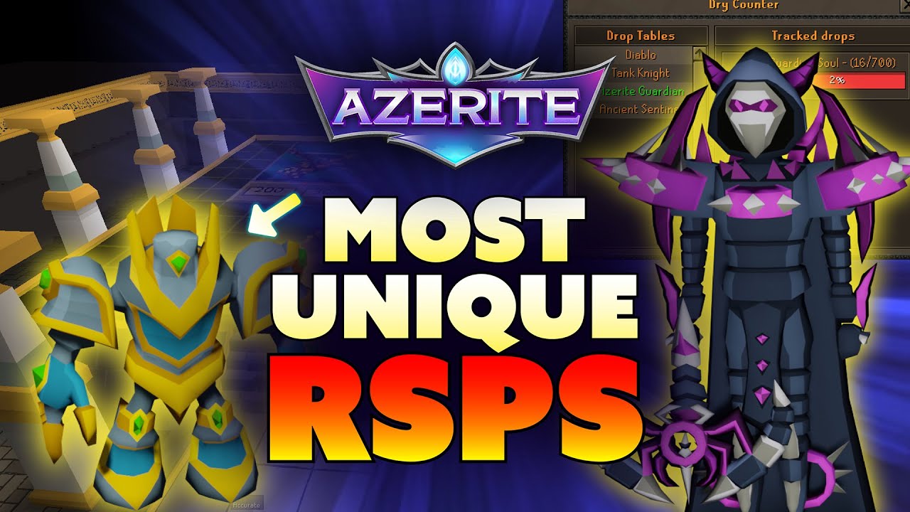 This Custom RSPS Is Growing FAST! *ULTIMATE STARTER GUIDE* + Giveaway [Azerite RSPS] - YouTube