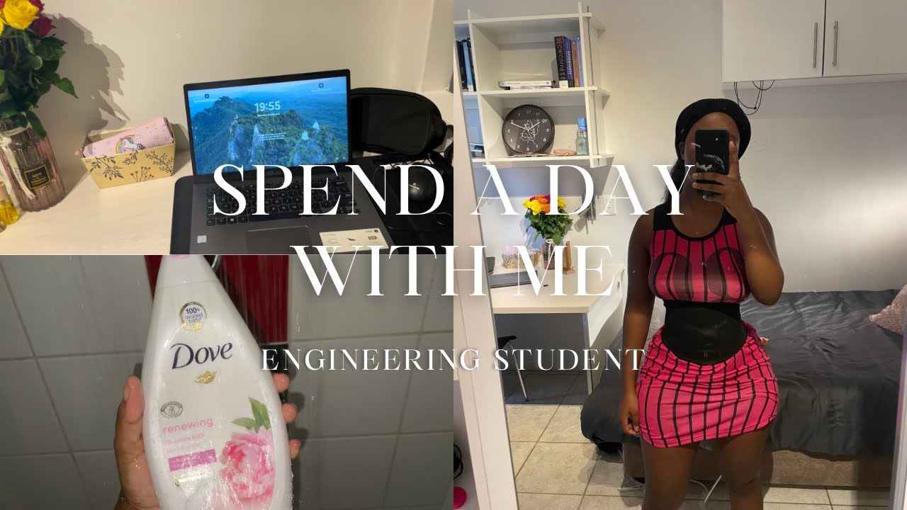 A day in the life of a female engineering student |preparing for class ...