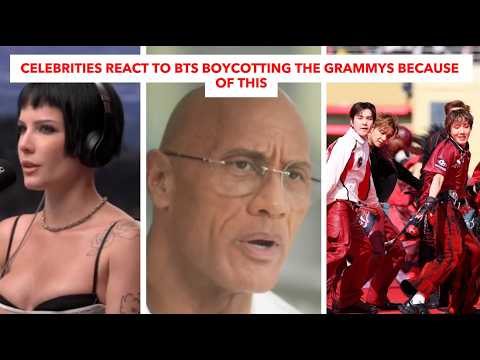 Celebrities React To BTS Boycotting The Grammys Because Of This
