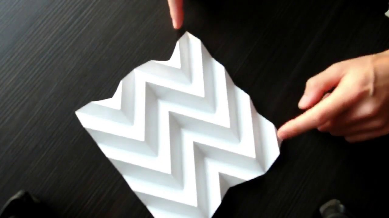 COMMP1008 - PLIS - maquette pliages - YouTube