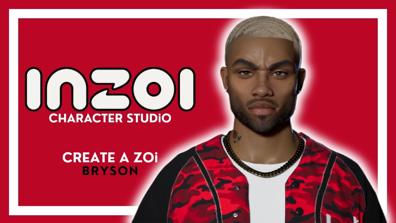 inZOI Character Creation - Bryson | CAZ + Links - YouTube