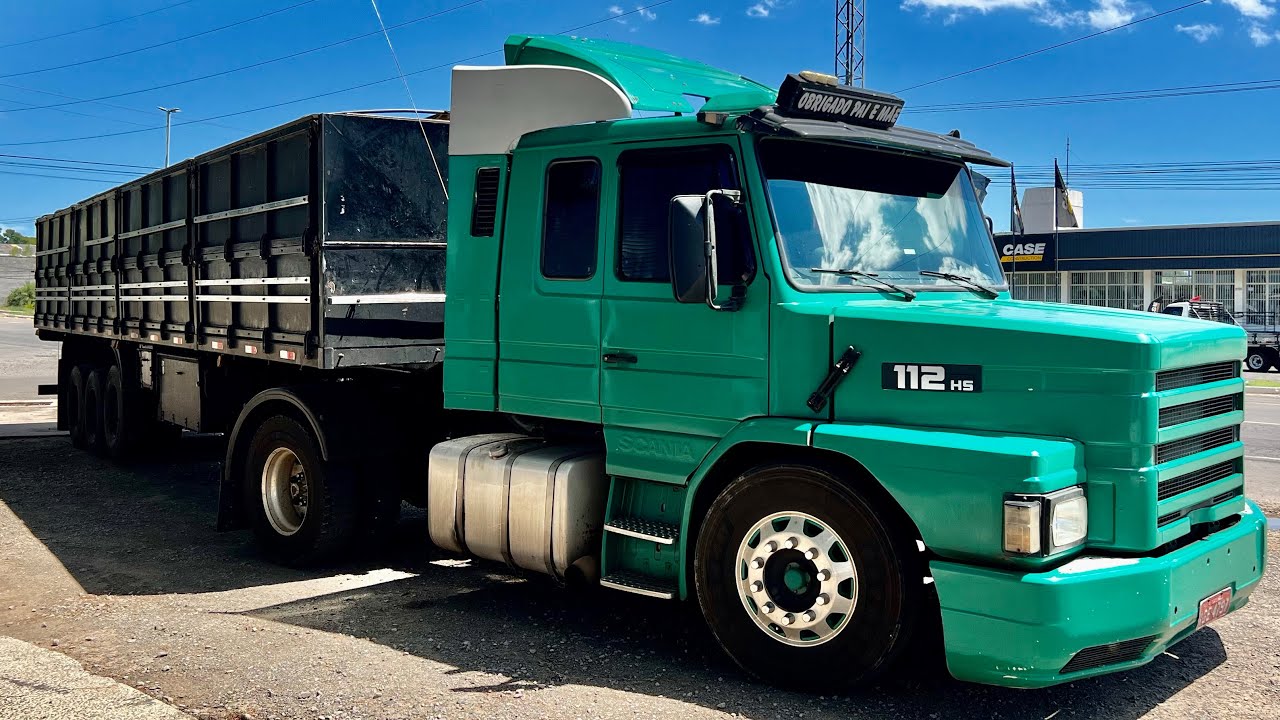 Scania 112 HS no Brasil de norte a sul a mais de 15 anos com o mesmo ...