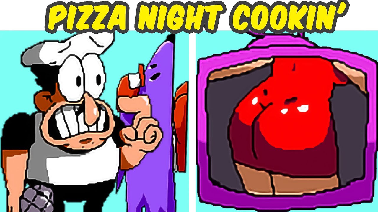 Friday Night Funkin VS Peppino VS Snick VS Pizza Tower FULL WEEK ...