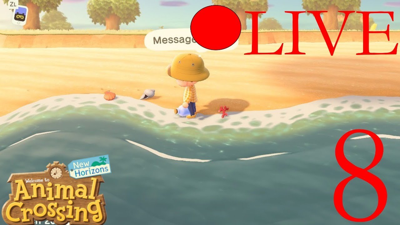 Animal Crossing: New Horizons - Diving Update + Building a Film Set (8 ...