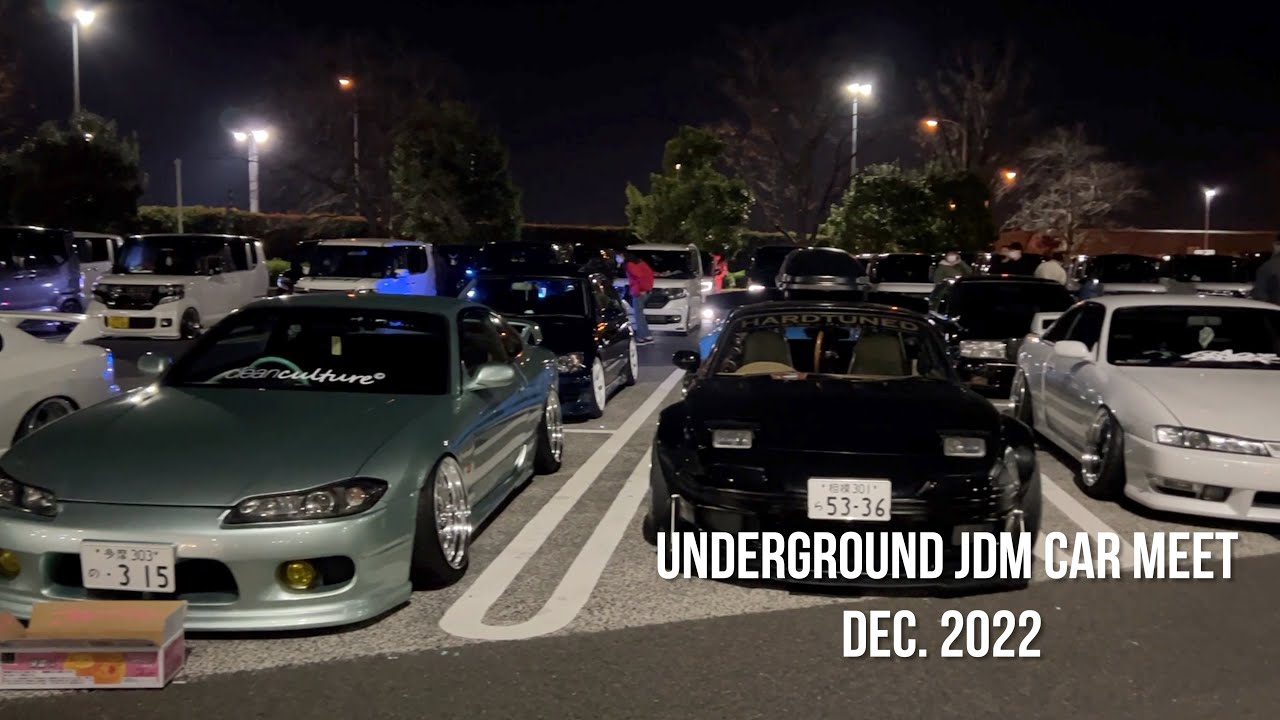 REAL JAPAN UNDERGROUND CAR MEET #jdm #jdmcars #jdmculture - YouTube