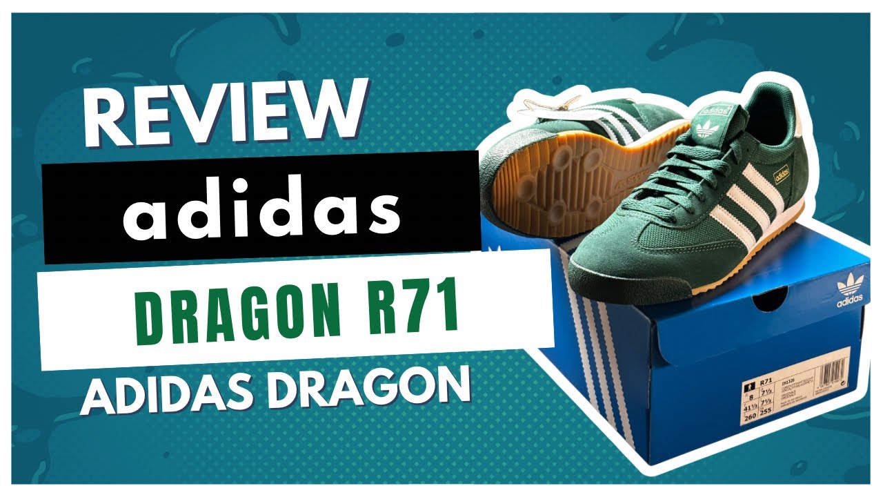 Adidas Originals R71 Dragon Green Review - YouTube